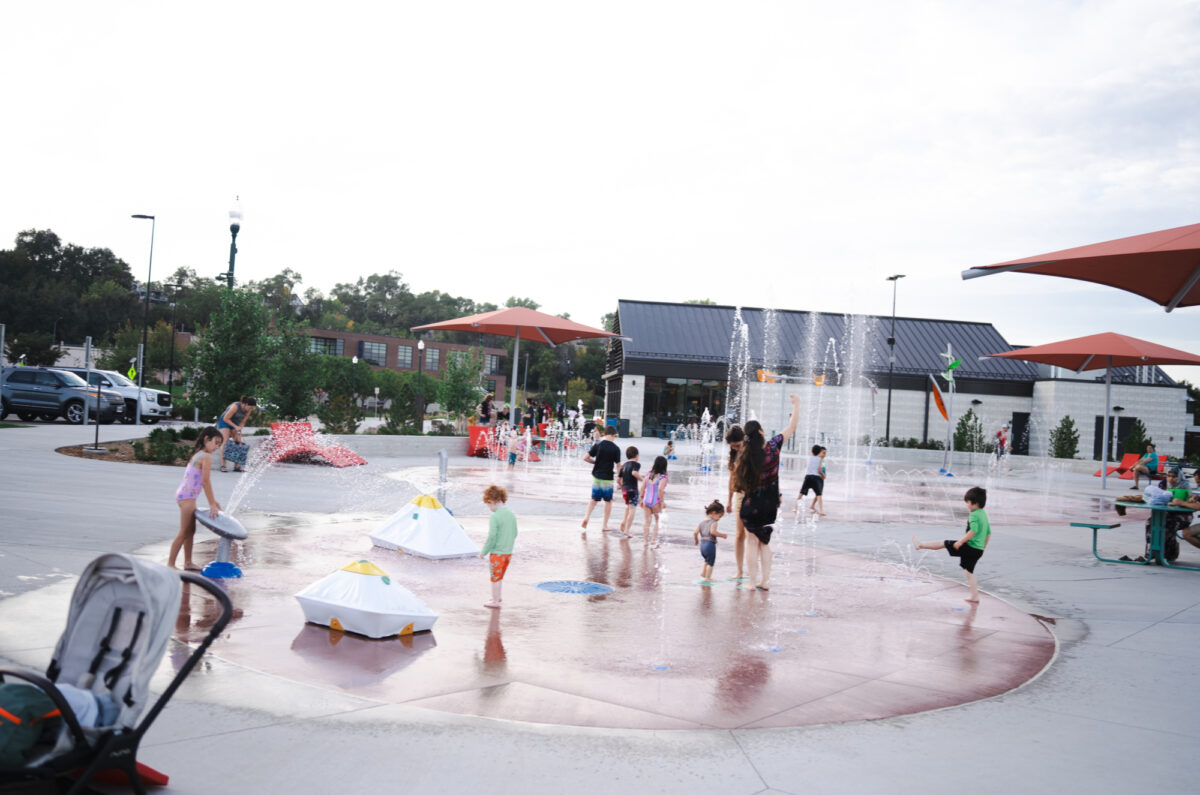 Jacobson Plaza at The Falls | Experience Sioux Falls